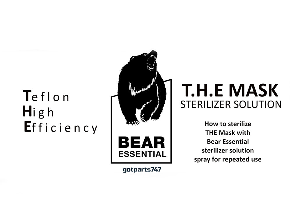 10-Teflon High Efficiency Mask (Adult) – GotParts747